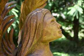 Dřevěná socha anděla | Dřevěné sochy